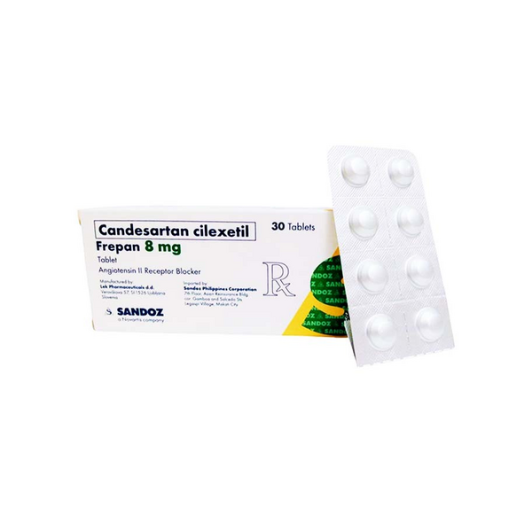 FREPAN Candesartan Cilexetil 8mg Tablet 1's price in the Philippines ...